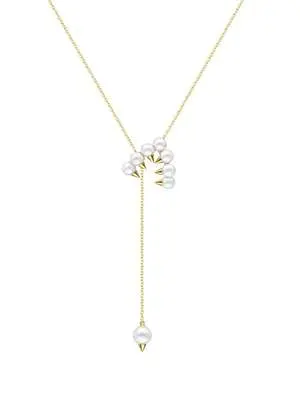 TASAKI 18kt Yellow Danger Trap Pendant Necklace - Gold