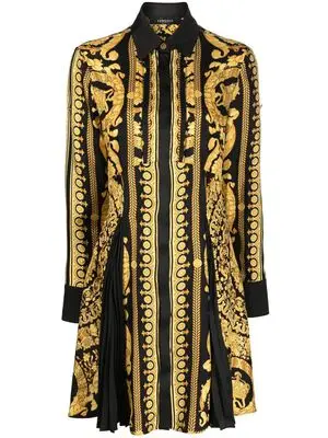 Versace Collared Dresses