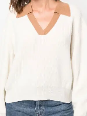 Rag & Bone Collared Cashmere Jumper