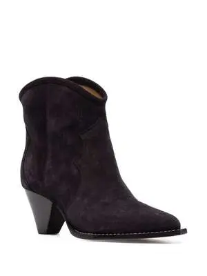 Isabel Marant Étoile Darizo Suede Boots - Black