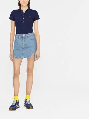Polo Ralph Lauren Logo-embroidered Polo Shirt - Blue