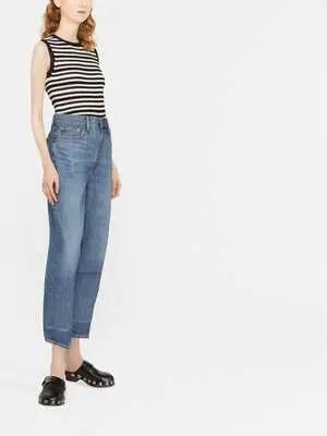 Polo Ralph Lauren Wide-leg Cropped Jeans