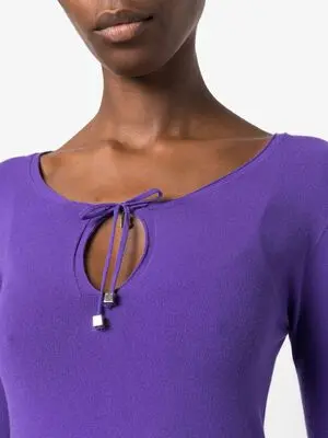 BLUGIRL Keyhole-tie Front Jumper