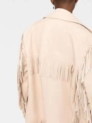 Stella McCartney Fringe Detail Zip-up Jacket