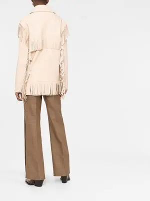 Stella McCartney Fringe Detail Zip-up Jacket