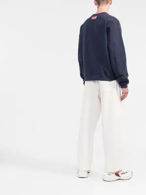 Kenzo Boke Flower Crew-neck Sweatshirt - Blue