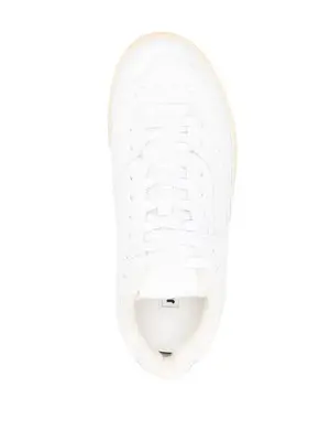 JIL SANDER Debossed-logo Low-top Sneakers - White