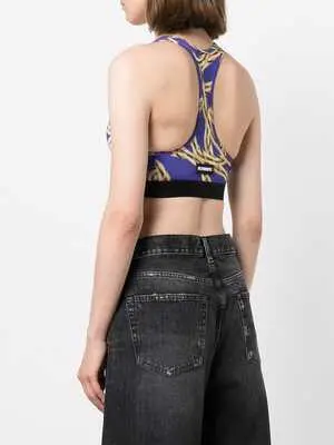 Vetements Gold-chain Sports Bra