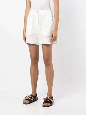 3.1 Phillip Lim Broderie-anglaise Panelled Shorts