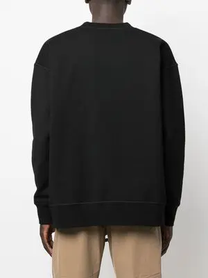 Dsquared2 Logo-print Cotton Sweatshirt - Black