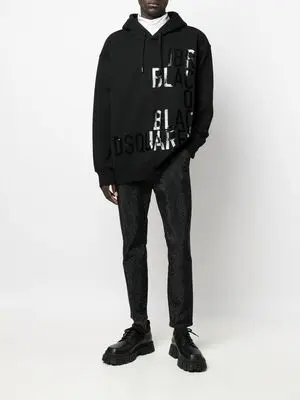 Dsquared2 Tonal Slogan-print Hoodie