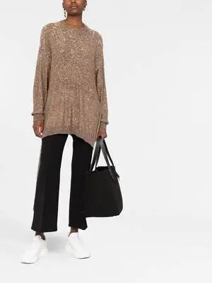 Stella McCartney Sequinned Side-tie Jumper - Grey