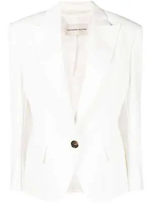 Alexandre Vauthier Single-breasted Blazer - White
