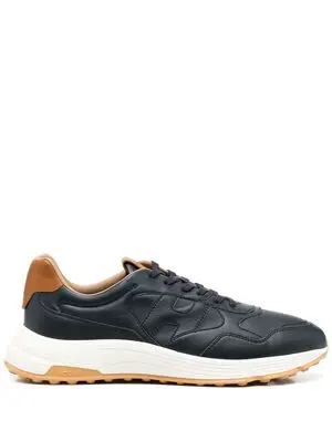 Hogan Leather Embossed-logo Sneakers