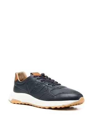 Hogan Leather Embossed-logo Sneakers