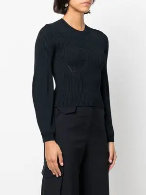 Stella McCartney Ribbed-knit Crewneck Jumper