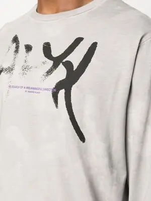 1017 Alyx 9sm Logo-print Long-sleeved T-shirt