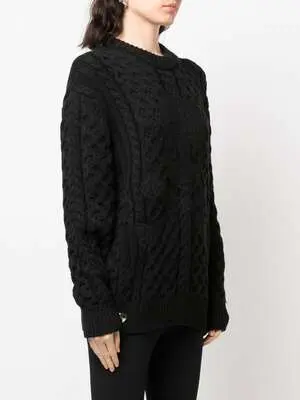 Philipp Plein Embossed Skull Wool Jumper