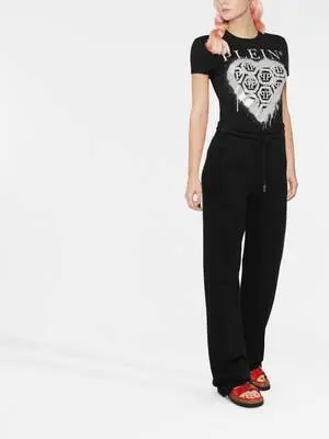 Philipp Plein Logo-print T-shirt - Black