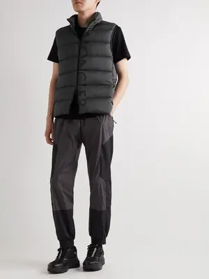 Moncler Logo-print Quilted Down Gilet