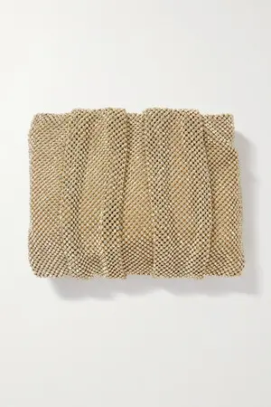 LOEFFLER RANDALL Ember Embellished Mesh Clutch