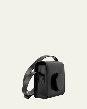 LEMAIRE Flap Leather Camera Bag
