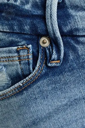 Good American Good Legs Midrise Skinny Jeans - Light Denim
