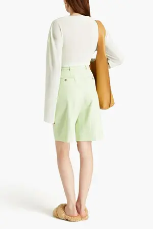 Acne Studios Pleated Woven Shorts