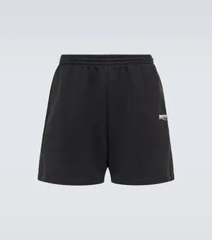 Balenciaga Printed Jersey Shorts