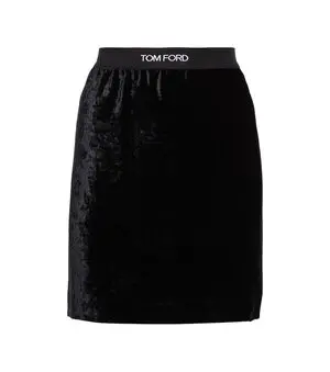 TOM FORD Velvet Miniskirt