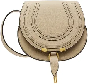 Chloé Chloé Purple Small Marcie Saddle Bag 279 Root Beige