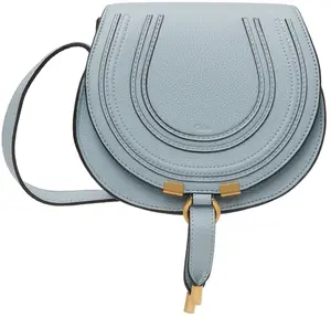 Chloé Chloé Purple Small Marcie Saddle Bag 469 Shady Blue