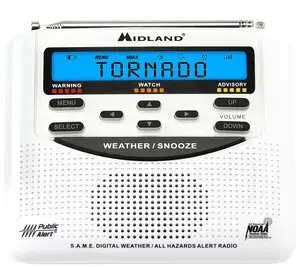 MIDLAND Weather Alert Radio S.a.m.e. Digital Te Chnology - One-color