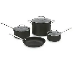 CUISINART 7-pc Chef's Classic Anodized Nonstick Cookware Set - One-color