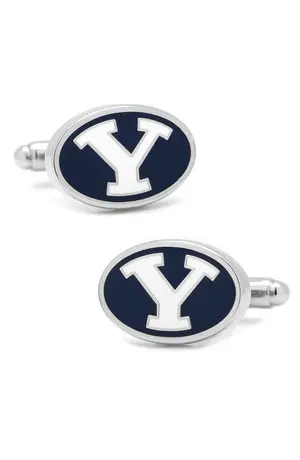 CUFFLINKS, INC. Cufflinks Brigham Young Stretch Y Logo
