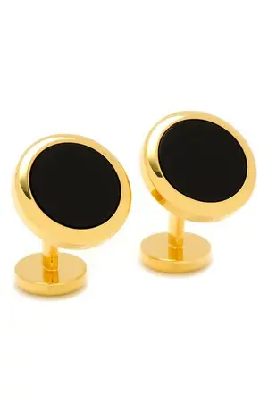 CUFFLINKS, INC. Cufflinks Gold Onyx