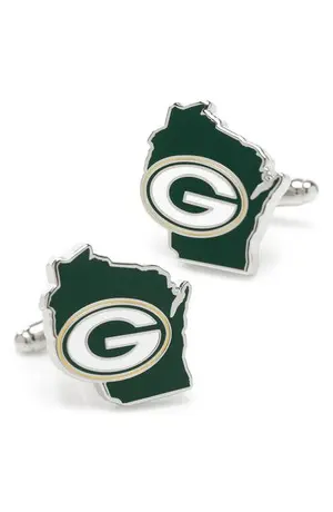 CUFFLINKS, INC. Cufflinks Green Bay Packers State Edi