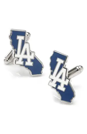 CUFFLINKS, INC. Cufflinks La Dodgers State Shaped