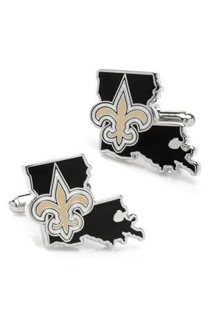 CUFFLINKS, INC. Cufflinks New Orleans Saints State Edi
