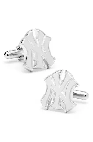 CUFFLINKS, INC. Cufflinks New York Yankees Silver Editio