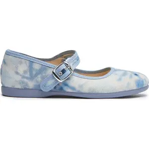 CHILDRENCHIC Tie-dye Mary Jane Canvas Sneakers - Tie Dye Blue