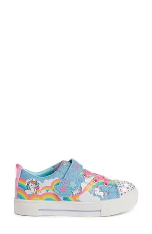 Sketchers Twinkle Sparks Light-up Sneaker - Blue/multi