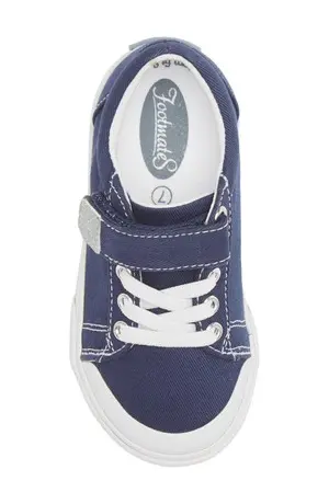 FOOTMATES Jordan Canvas Sneaker - Navy