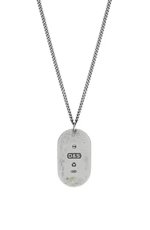 DEGS & SAL Dog Tag Pendant Necklace