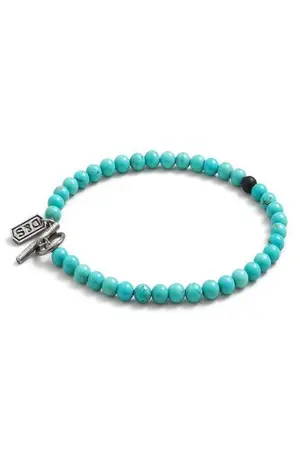 DEGS & SAL Beaded Bracelet - Turquoise