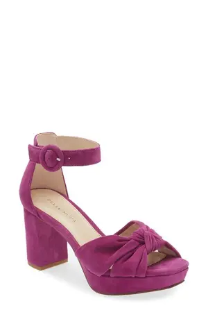 Pelle Moda Anesa Strappy Platform Sandals - Orchid