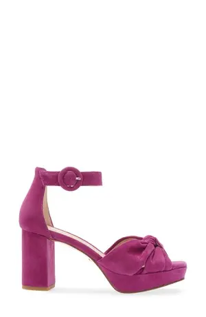 Pelle Moda Anesa Strappy Platform Sandals - Orchid