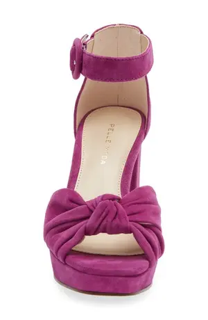 Pelle Moda Anesa Strappy Platform Sandals - Orchid