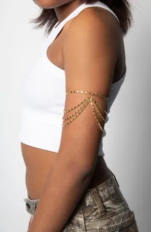 VIDAKUSH Chain Arm Jewelry - Gold
