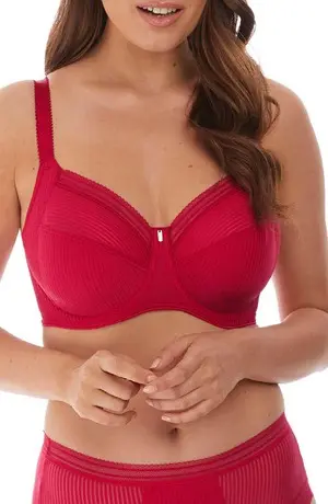 Fantasie Fusion Underwire Side Support Bra Red